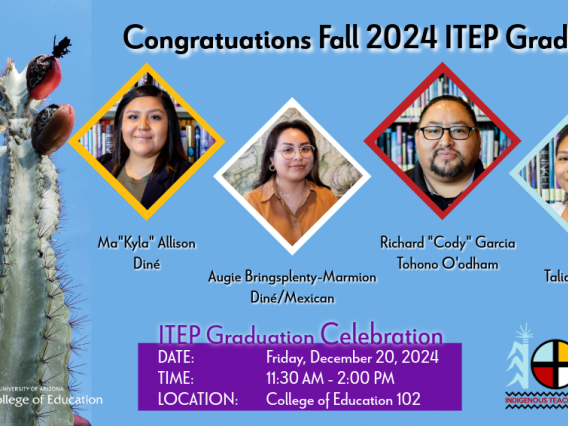 Congratulations 2024 ITEP Graduates | Indigenous Teacher Education Project